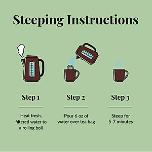 The Republic of Tea Peppermint Cuppa Chocolate Tea, 36 Tea Bags, Rooibos Tea Dessert Blend