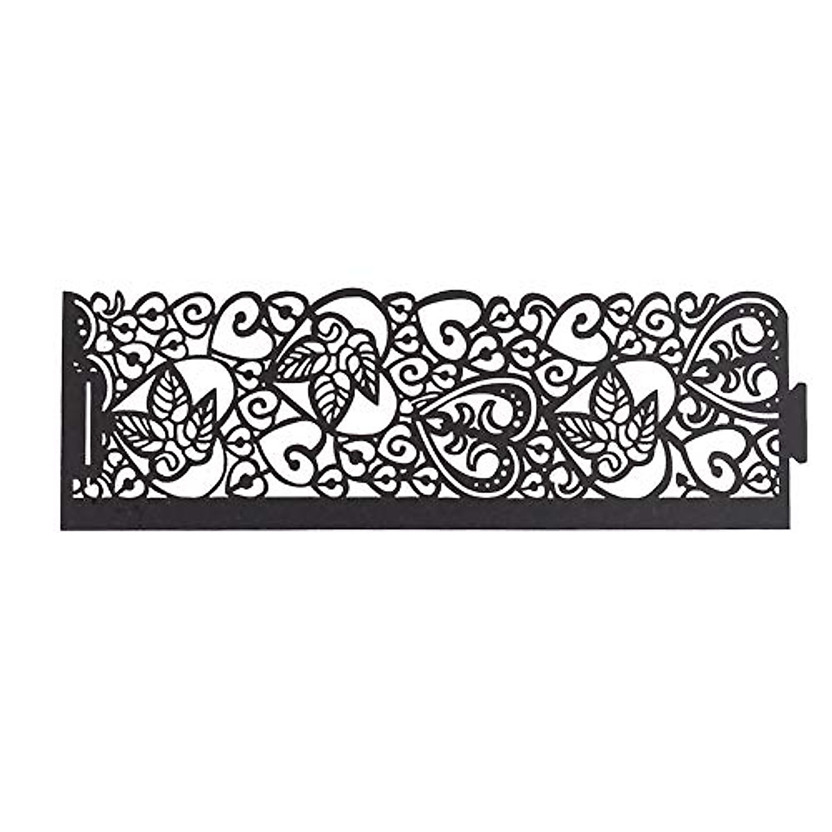 Asenart Flameless Tea Light Votive Wrap Candle Holder Set (50 Pack) for LED Battery Tealight Candles (Not Included) (Black)