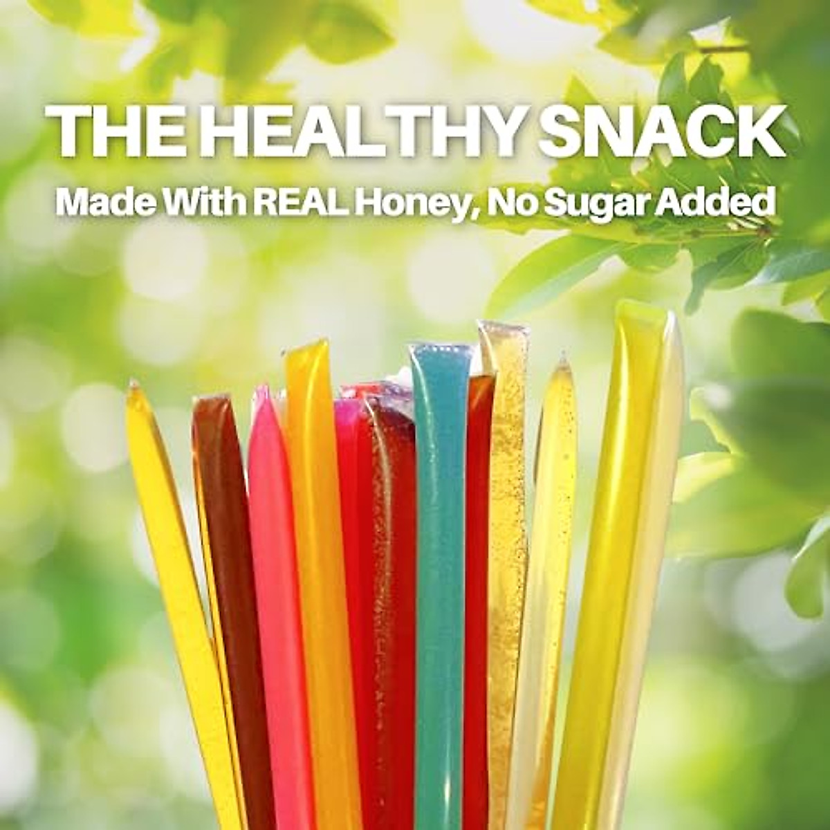 Honey Plus Co | 100% Natural Honey Sticks - Vanilla (Flavored) - 12 Pcs