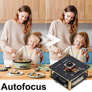 SVPRO USB Camera Module Autofocus 48MP Industrial Board Camera 8000x6000 High Definition Camera for Altimeter, Automatic Focusing UVC Plug and Play Camera for Machine Vision