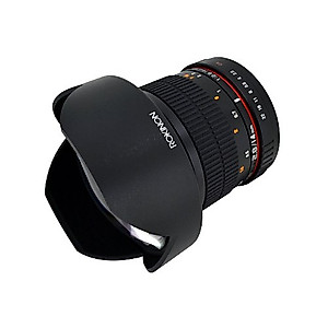 Rokinon FE14M-C 14mm F2.8 Ultra Wide Lens for Canon (Black)