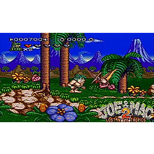 Retro-Bit Joe & Mac: Ultimate Caveman Collection SNES Cartridge - 3 Games in 1 - Super NES