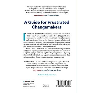 No More Status Quo: A Proven Framework to Change the Way We Change the World