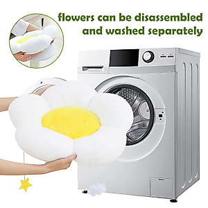 Hovicaed Cute Cat Scratching Post, Flower Cat Tree for Indoor Cats, Cat Scratcher with Bed, Sisal Scratch Posts Kittens Bed Large Perch Modern Small Cat Tower with Hanging Toys