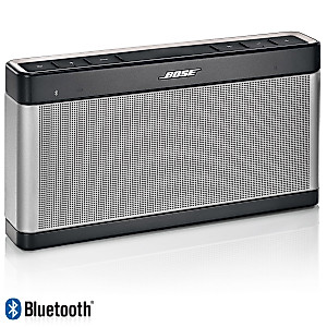 Bose SoundLink III Bluetooth Speaker with Soft Cover Bundle (Gray)