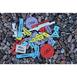 Lifefficient Products Terrain Model Kit, Platoon and Squad TMK, Army