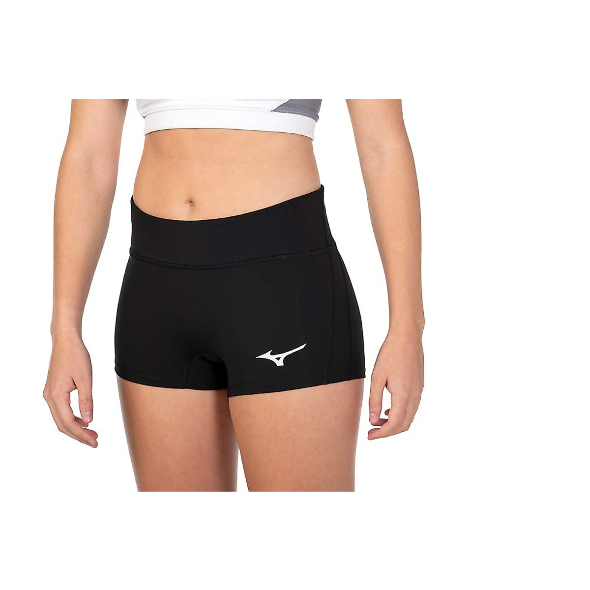 Mizuno Women's Apex 2.5" Inseam Volleyball Short, Black, Small