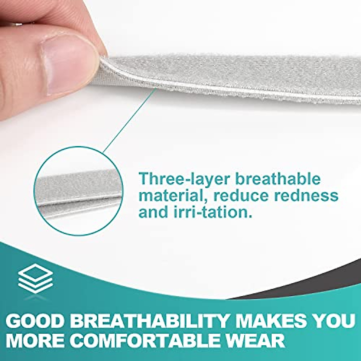 2PCS Headgear Compatible with Resmed AirFit N20 Headgear, Headgear Supplies Compatible with AirFit N20 Headgear Strap Accessories,Package Included 2PCS Headgear Straps and 4PCS Clips