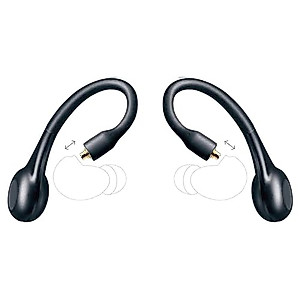 Shure AONIC 215 True Wireless Sound Isolating Earbuds, Premium Audio Sound with Deep Bass, Bluetooth 5, Secure In-Ear Fit, Long Battery Life with Charging Case, Fingertip Controls - White [New Update]