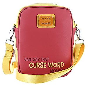Loungefly Pixar Inside Out Anger Passport Bag