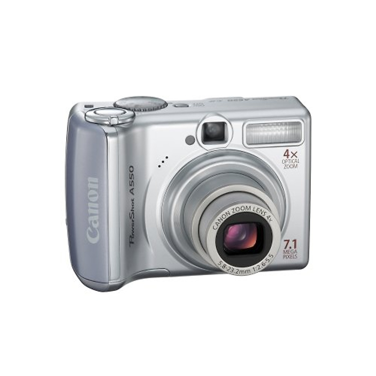 Canon PowerShot A550 7.1MP Digital Camera with 4x Optical Zoom