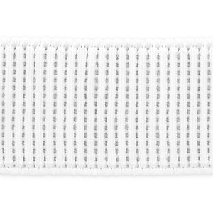 Dritz 9502W 1" Ribbed Non-Roll Elastic, White