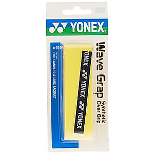Yonex AC104EX Racket Wave Grap Yellow