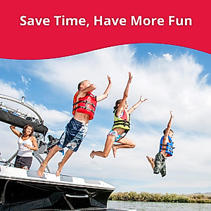 SeaSense Navy Boat Anchor - Ideal for a Small Boats, Pontoons, Fishing Vessels, Kayaks & More - Aluminum Powder Paint Helps Improve Durability & Resist Rust, 10 lbs, for Boats 12’ - 15’,Grey