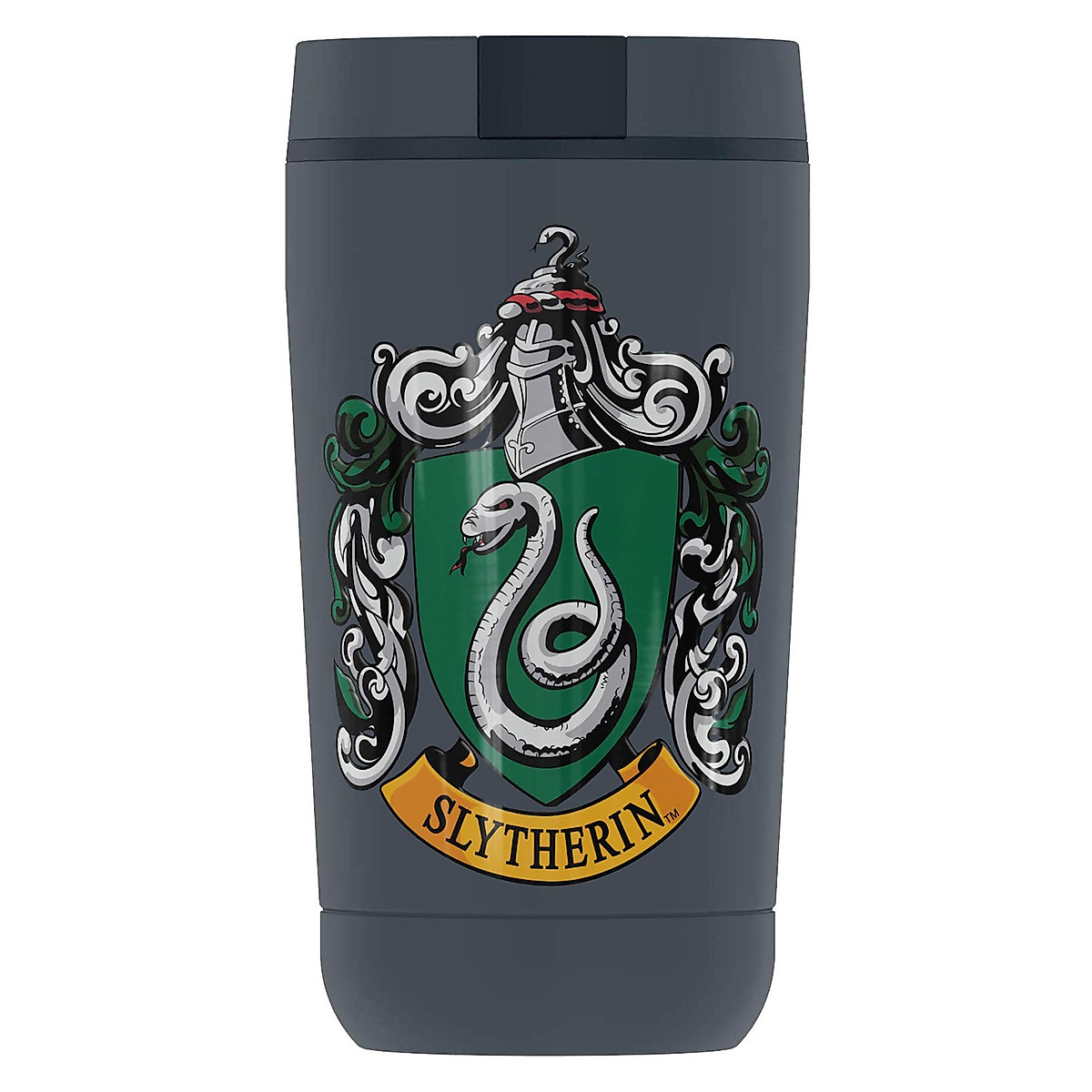 THERMOS Harry Potter Slytherin House Crest, GUARDIAN COLLECTION Stainless Steel Travel Tumbler, Vacuum insulated & Double Wall, 12oz