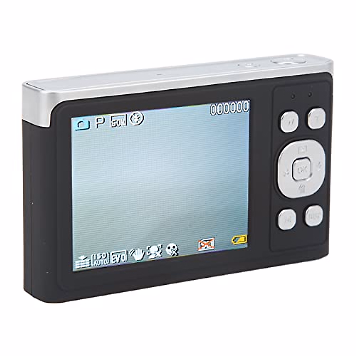 4K Digital Camera, AF Auto Focus LED Fill Light 50MP Pixel Mini Digital Camera with Storage Bag for Video Recording