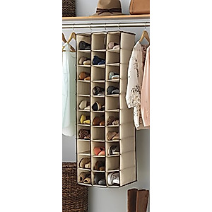 Whitmor Hanging Shoe Shelves 30 Section