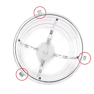 Anbige Replacement Parts Cups,Compatible with original Magic Bullet Blender Juicer 250W MB1001 (2 tall cups)