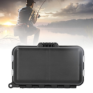 Fishing Tackle Storage Organizer, 9 Compartments Fishing Tackle Box Wear‑Resistant Detachable for Outdoor for Fishing