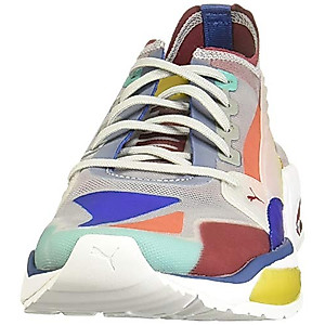 PUMA Mens LQDCELL Optic Sheer High Rise Rubarb-Sulfur Sneaker - 10