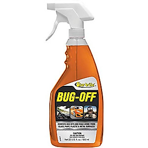 STAR BRITE Bug Off Automotive Dead Insect Residue Cleaner - 22 OZ (092722),orange