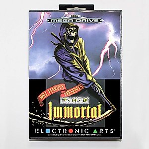 Aditi Sega md 16-bit game cartridge with retail box-immortal game cart for megadrive for genesis system