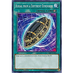 Yu-Gi-Oh! - Burial from a Different Dimension - SR07-EN032 - Common - 1st Edition - Structure Deck: Zombie Horde