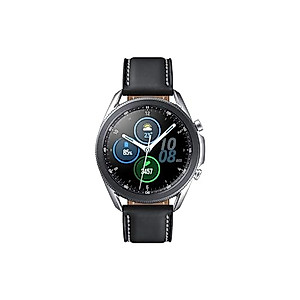 Samsung Galaxy Watch3 R840 Smartwatch (45mm Stainless Steel) International Version - Mystic Silver