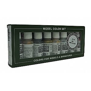 Vallejo Metallic Colors, 17ml (Set of 8)