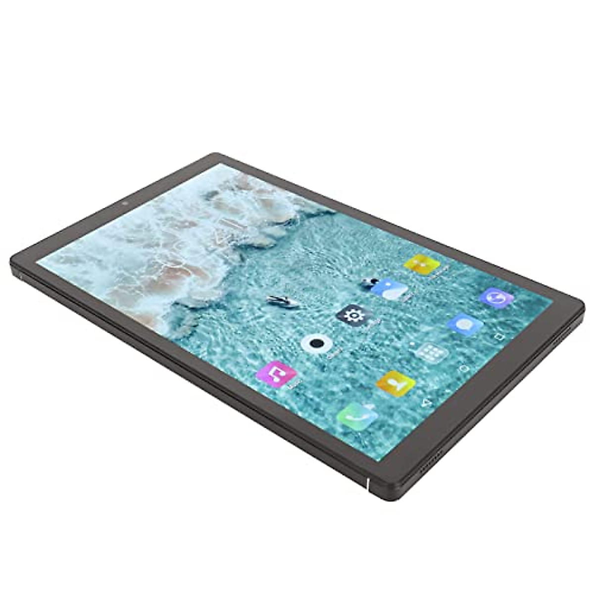 Naroote 10.1 Inch Tablet, 100-240V Tablet PC Dual Cards Dual Standby 2560x1600 Resolution for Android 12 for Reading (US Plug)