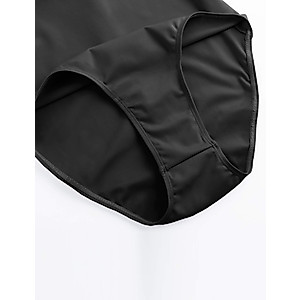 Cuulrite Ballet Leotards for Women, High Cut Camisole Black Nylon Dance Leotard/Aerial yoga Outfit