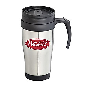 BDA Peterbilt Trucks Stainless Steel 14oz. Insulated Travel Tumbler Mug w/Handle