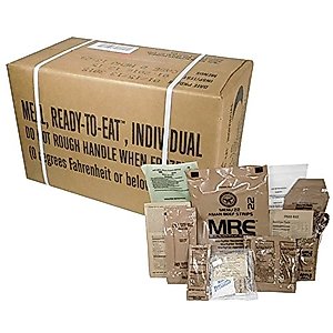 Genuine U.S. Military Surplus Ready to Eat Meals (12 Packs)