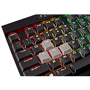 Grey Performance keycaps FPS Backlit Key Caps Compatible for Cherry MX Low Profile Key/Switch Corsair Gaming Keyboards