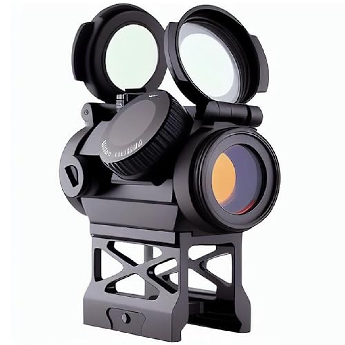 CTOPTIC Red Dot Sight 1x20mm Compact Red Dot Optics with Low Profile and Absolute Co-Witness Mount Lens Covers Powered Auto On & Off