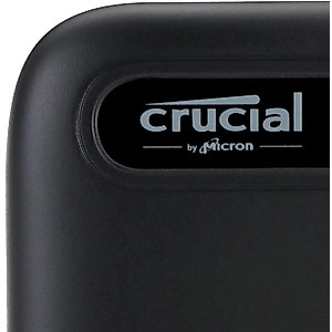 Crucial X6 4TB Portable SSD - Up to 800MB/s - PC and Mac - USB 3.2 USB-C External Solid State Drive - CT4000X6SSD9