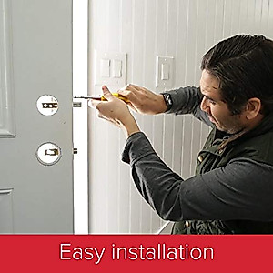 Kwikset ECR54BCP0HOLE SatNI Tustin Pass Lever