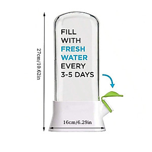 GOLINYOUBIZ Herb Keeper Freshness Preserver Cup – Airtight Herb Storage Container for Fresh Parsley, Cilantro, Rosemary, and More – Keeps Herbs Fresh for Up to 2 Weeks