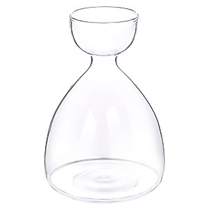 Maveite Avocado Seed Sprout Starter Vase Planter Pot Indoor Avocado Tree Growing Vase Kit Glass Garden Seed Starter Planting Vase Clear Avocado Seed Planter Gift for Kids Adult Friends Families