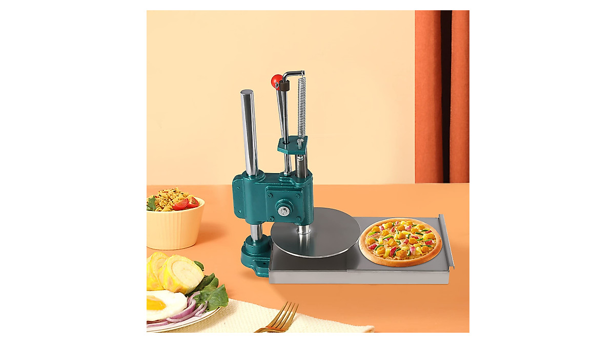 Dough Press Machine - Adjustable Stainless Steel Pizza Maker
