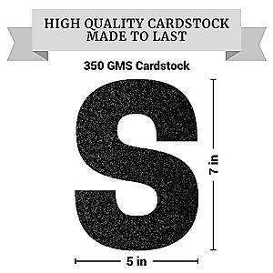 Pre-Strung Older Wiser Hotter Banner - NO DIY - Black Glitter Happy Birthday Party Banner - Pre-Strung Garland on 8 ft Strands. Black Birthday Party Decorations For Men & Women. Did we mention no DIY?