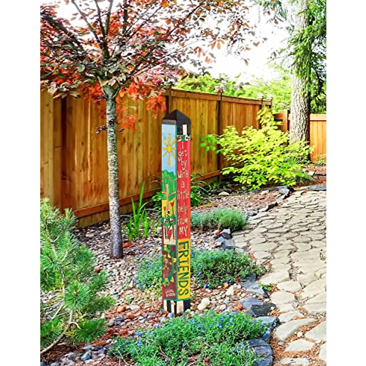 Studio M : 40" Garden Art Pole - I Get by PL1077