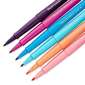 Paper Mate Flair Felt Tip Pens, Medium Point, Limited Edition Candy Pop Pack, Pack of 6 (1979425)