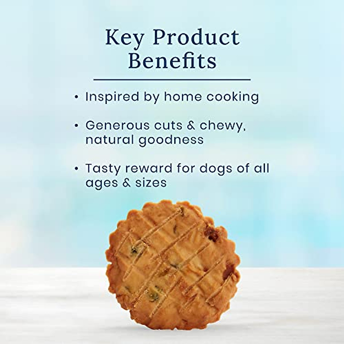 Blue Buffalo Nudges Homestyle Natural Dog Treats, Chicken, 16oz Bag