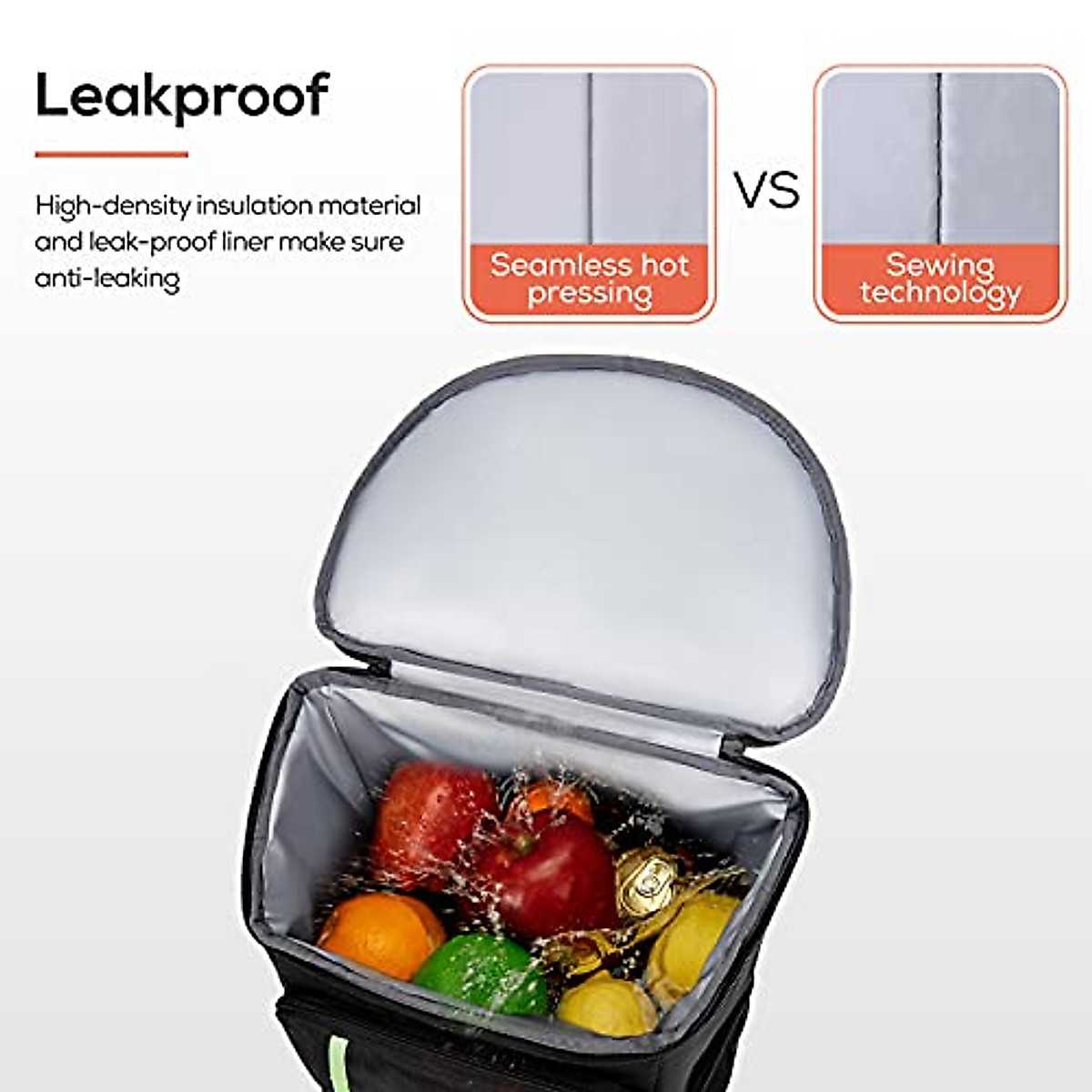 TOURIT Cooler Backpack 30 Cans Lightweight Insulated Backpack Cooler Leak-Proof for Men and Women