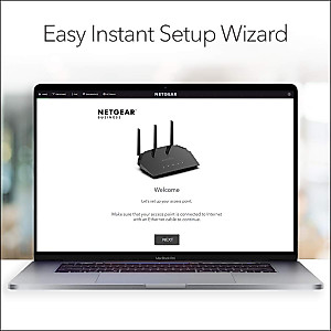 NETGEAR Wireless Desktop Access Point (WAX204) - WiFi 6 Dual-Band AX1800 AP | 4 x 1G Ethernet Ports | 802.11ax | WPA3 Security | Up to 3 Separate Wireless Networks (Renewed)