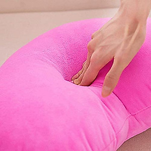 sunyou Cute Plush Red Heart Pillow Cushion Throw Pillows Gift for Friends/Children/Girl/Valentine's Day Fit for Living Room/Bed Room/Dining Room/Office and Sofa/Cars/Chairs (Heart)