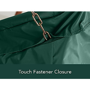 Covermates Outdoor Swing Cover - Light Weight Material, Weather Resistant, Elastic Hem, Seating and Chair Covers, 56W x 25D x 32H, Green