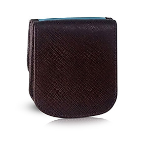 Taxi Wallet – Vegan Material, Dachshund – A Simple, Compact, Front Pocket, Folding Wallet, that holds Cards, Coins, Bills, ID – for Men & Women