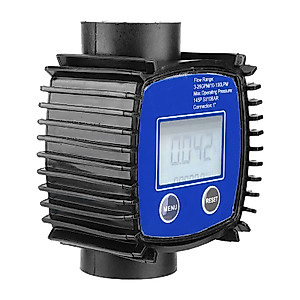 Digital Flow Meter, Deosdum High Accuracy Water Flow Meter 1in Internal Thread Water Flowmeter